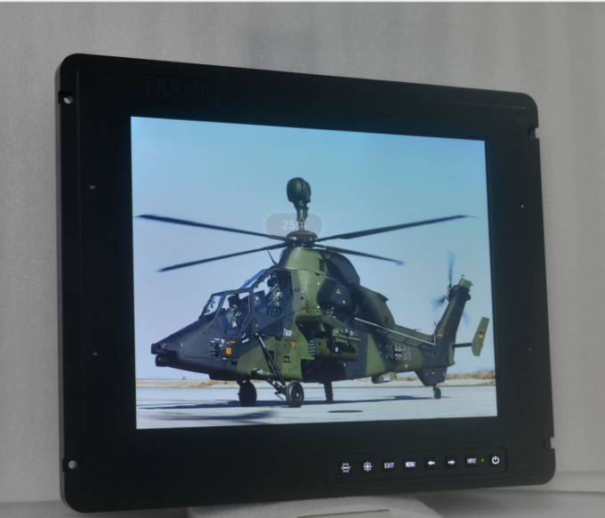 20.1 Inch Rugged LCD Monitor 350 - 800 Nits Edge Type LED Backlight ...