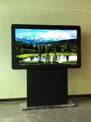 High Brightness Outdoor LCD Kiosk, 65" Interactive Capacitive Touch Screen